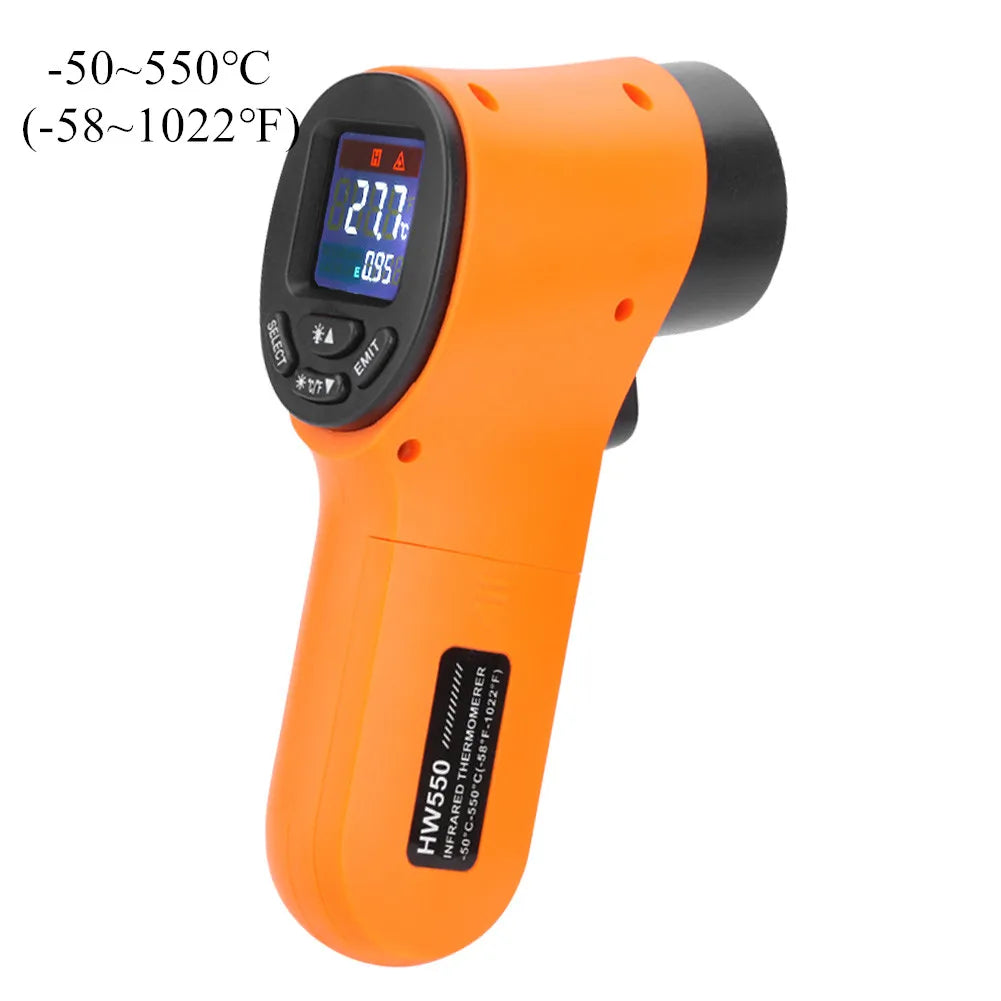 Digital Infrared Thermometer -50~600℃ GM320/GM320S/HW600/HW550 LCD Dis ...