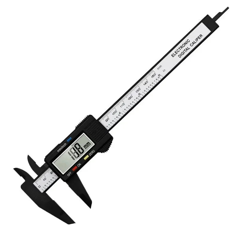 Digital Vernier Caliper 150Mm Plastic Measuring Tool With Lcd Display ...