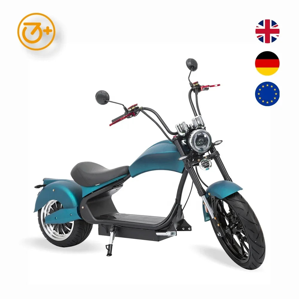 Electrical Motorcycle Citycoco For Adult 2000W Electric Bike Scooter ...